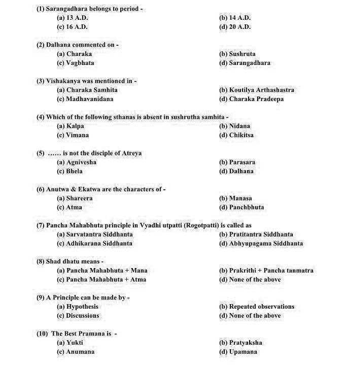 Previous Years Question Papers of PSC,Model Question Paper,Previous ...